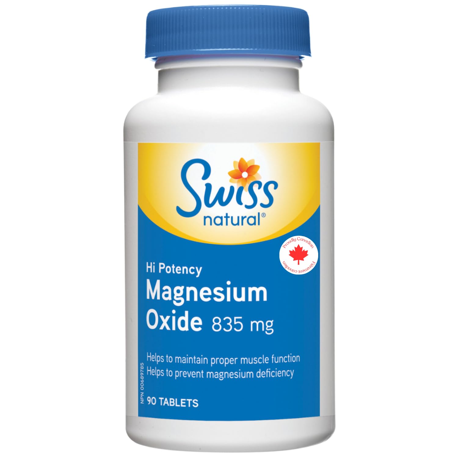 Swiss Naturals magnesium oxide tablets