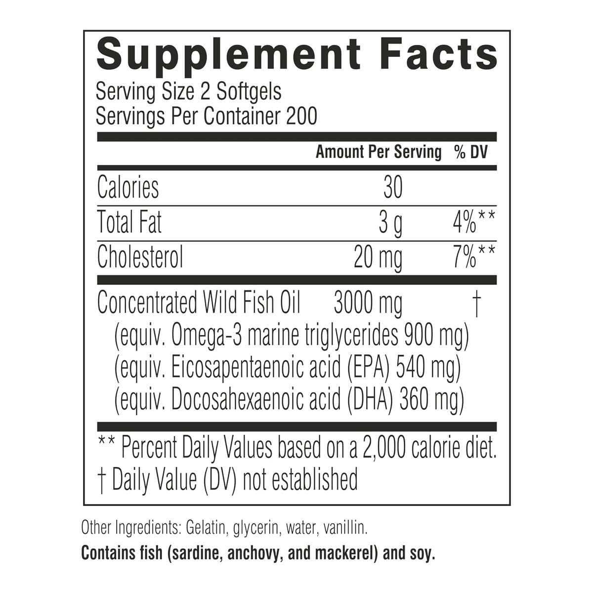 Swisse fish oil for overall wellness