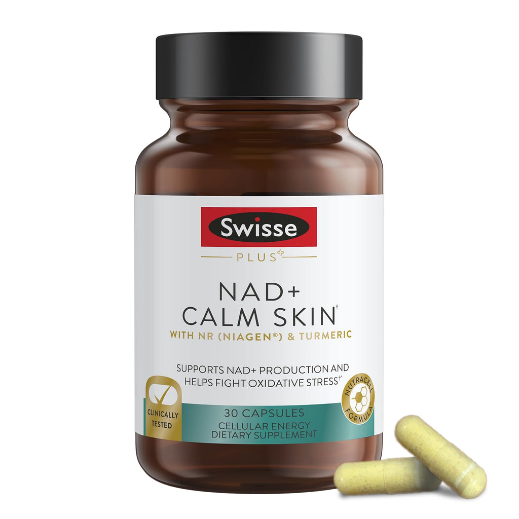 Swisse Plus NAD+ Calm Skin capsules