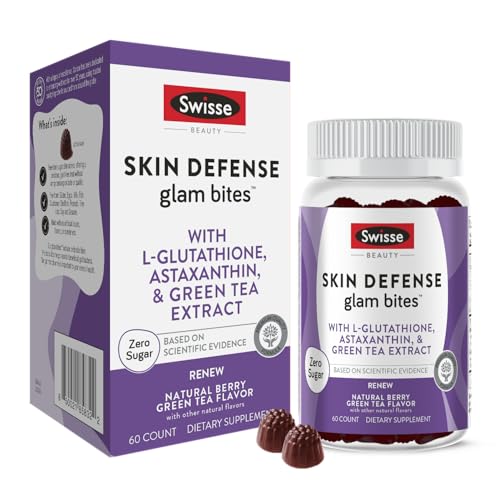 Swisse Skin Defense gummies for glowing skin
