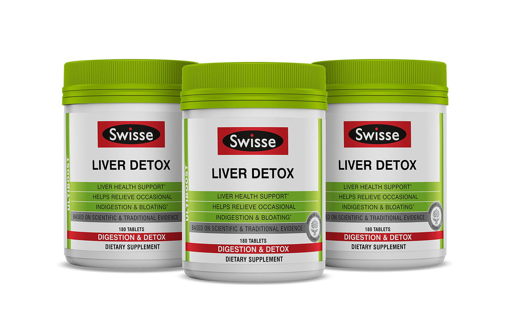 Swisse Ultiboost liver detox tablets