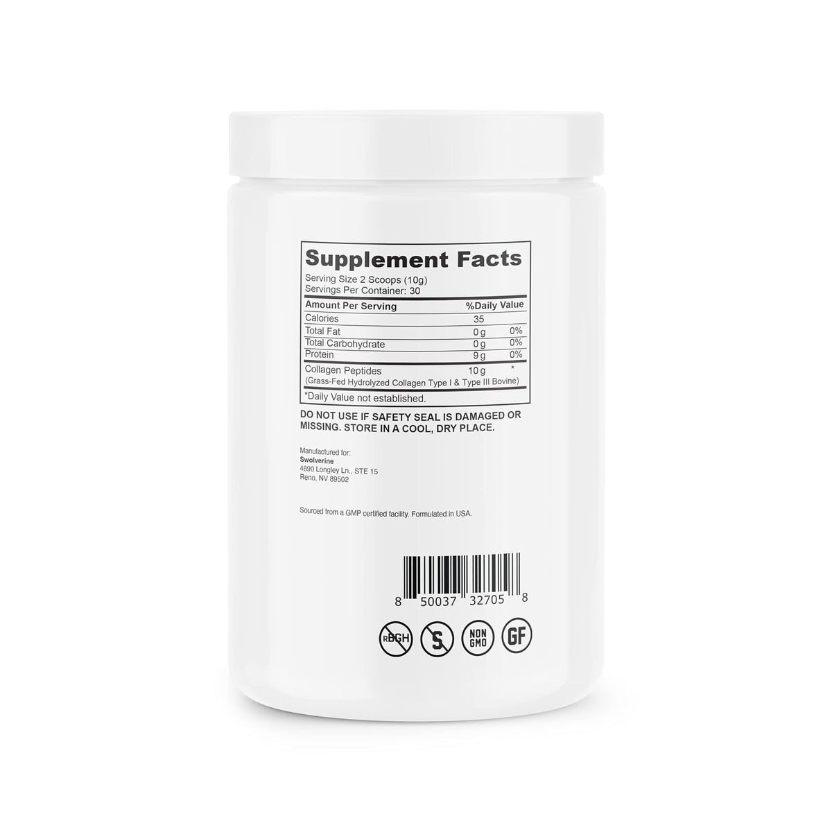 Swolverine collagen powder for daily use