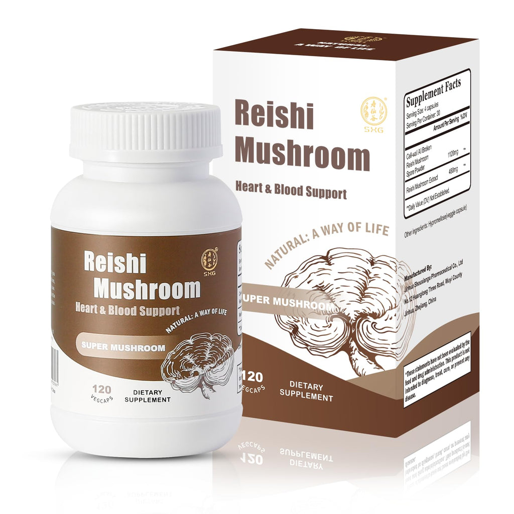 SXG mushrooms for overall vitality