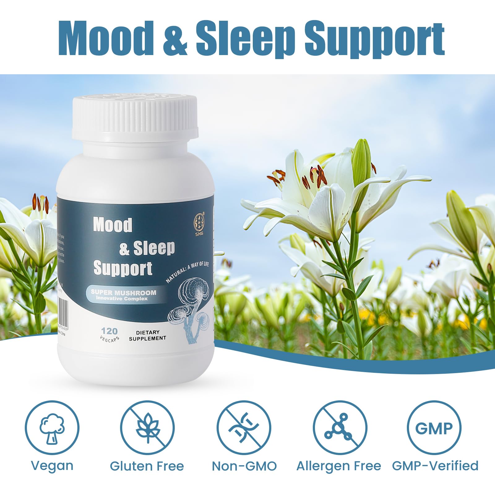 SXG organic mushrooms for mental clarity