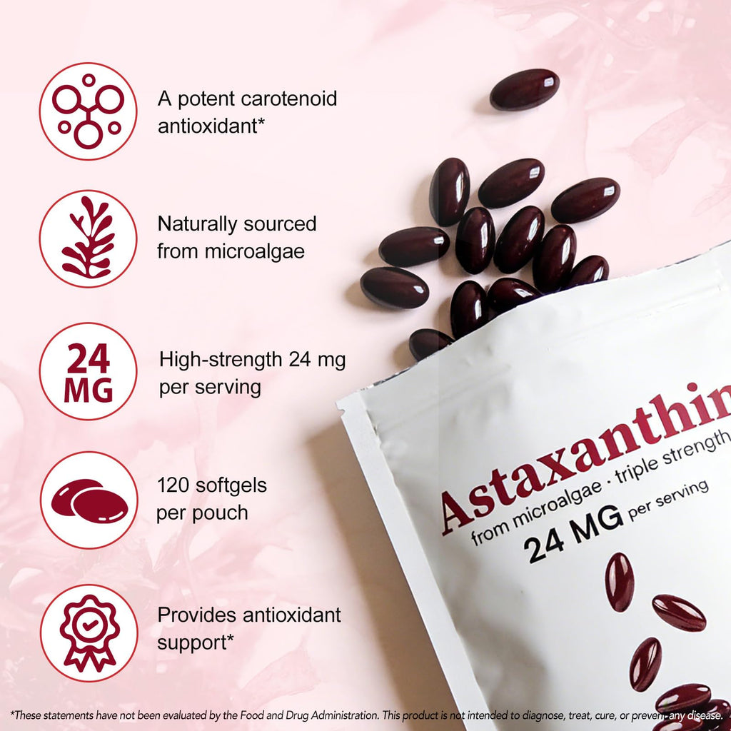 SXOSXO Astaxanthin for skin support
