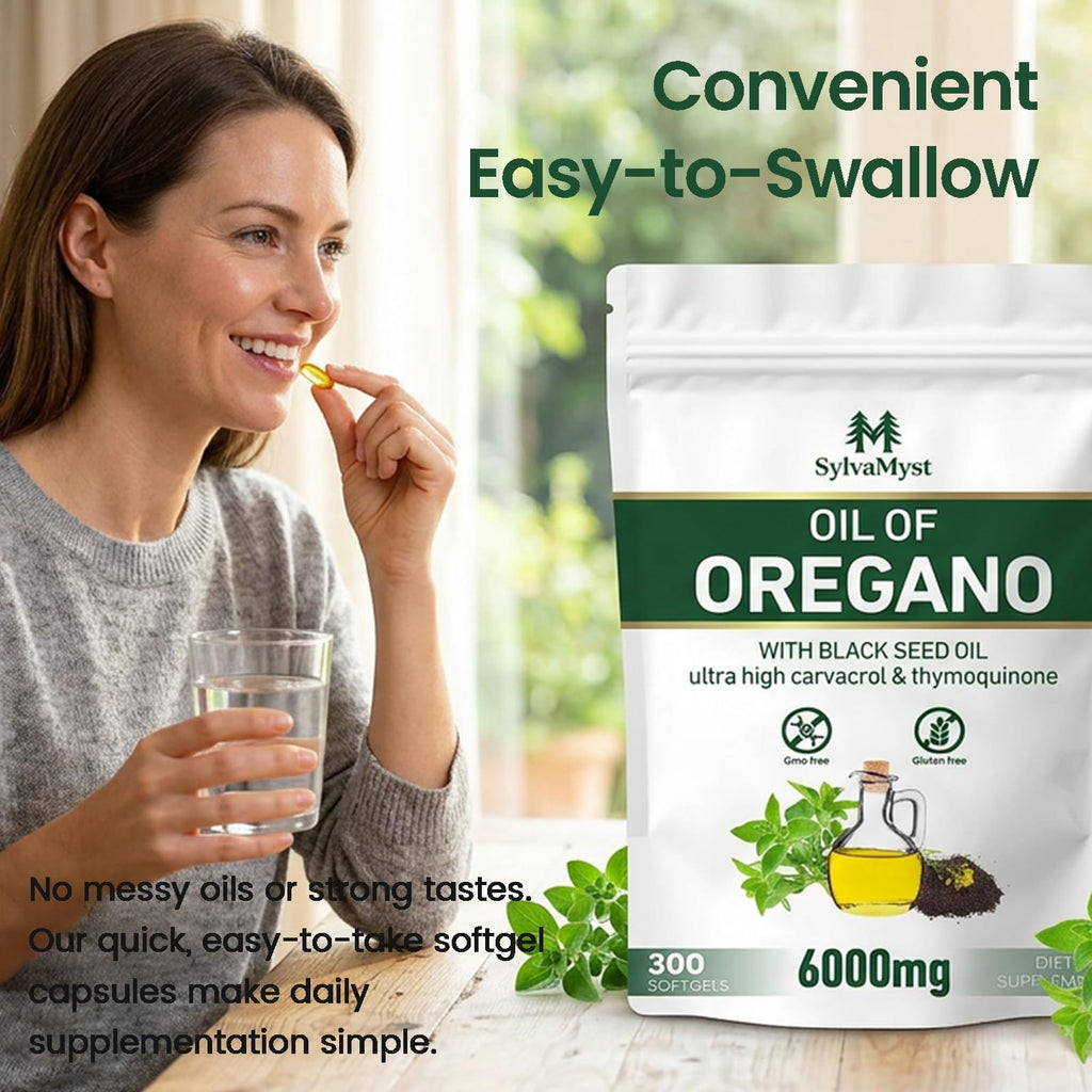 SylvaMyst black seed oil capsules