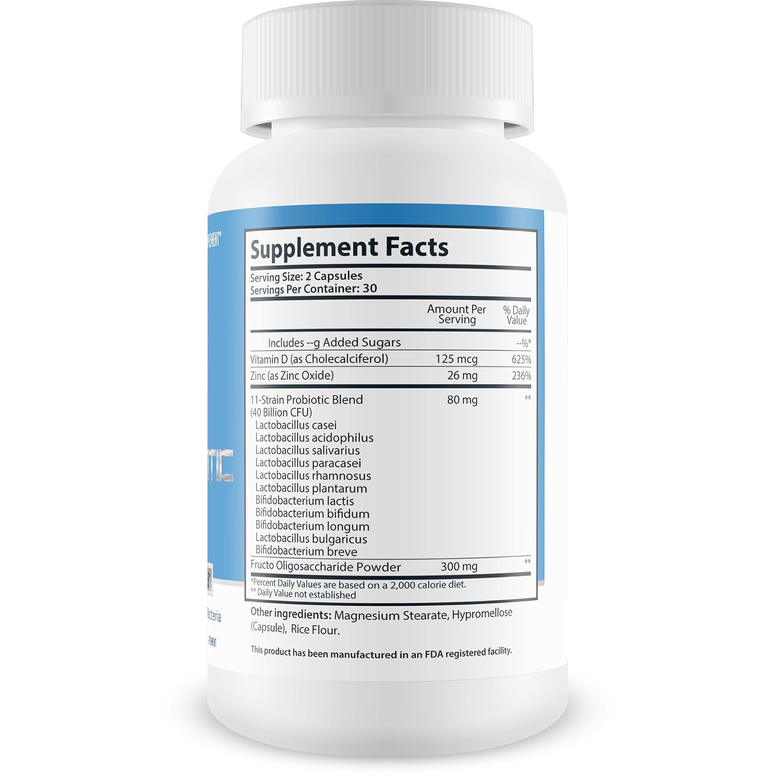 Symbi-Probiotic 30 capsules for digestive balance