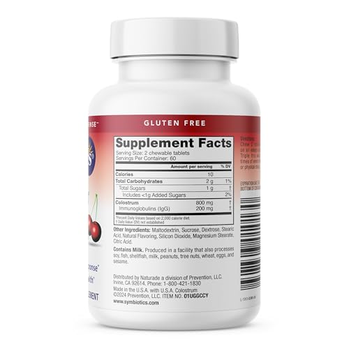 Symbiotics Colostrum Plus for energy