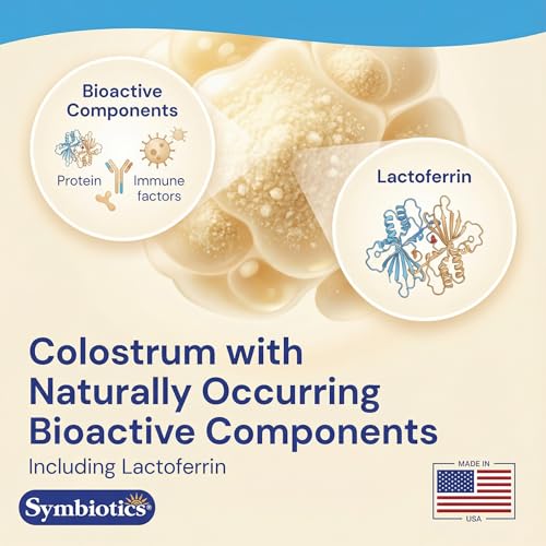 Symbiotics Colostrum Plus for vitality