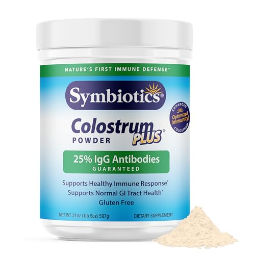 Symbiotics colostrum plus powder benefits