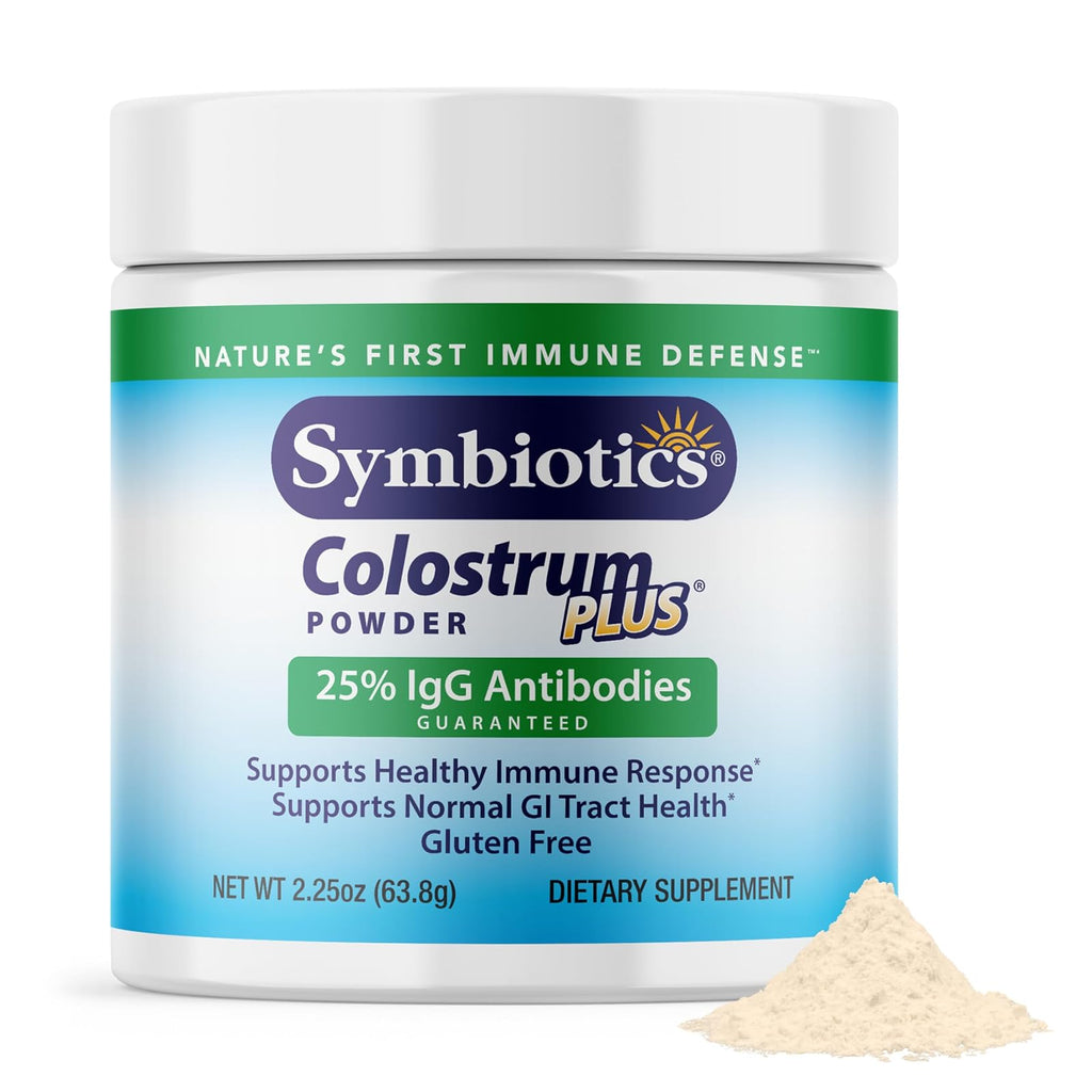Symbiotics Colostrum Plus Powder benefits