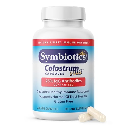 Symbiotics colostrum vegetable capsules