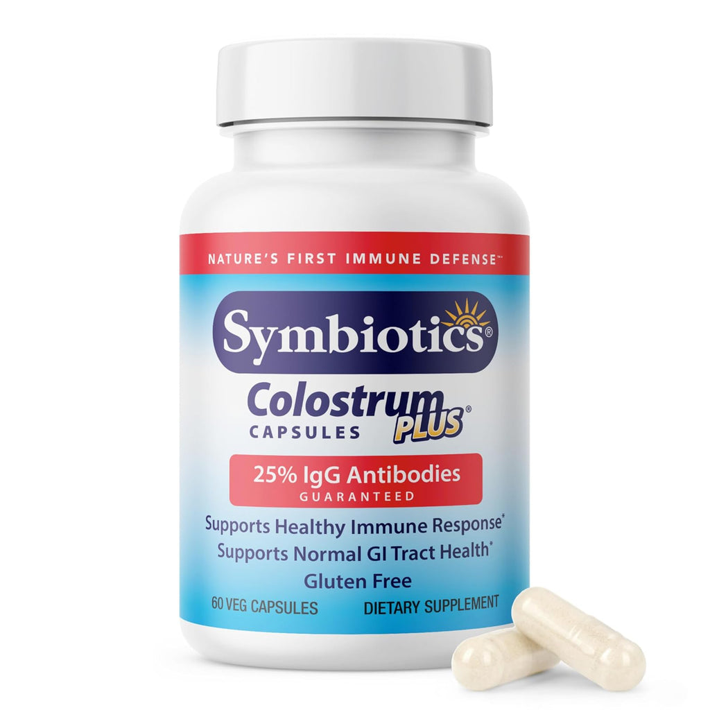 Symbiotics colostrum vegetable capsules