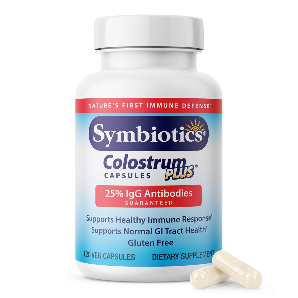 Symbiotics colostrum vegetable capsules