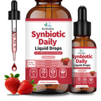 Synbiotic liquid drops for gut health
