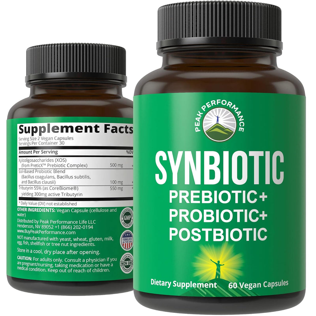 Synbiotic probiotics for digestive health