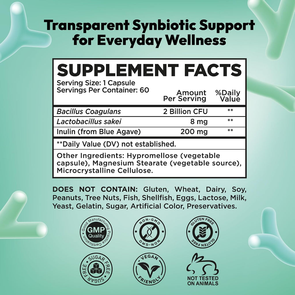 Synbiotics for improved digestion