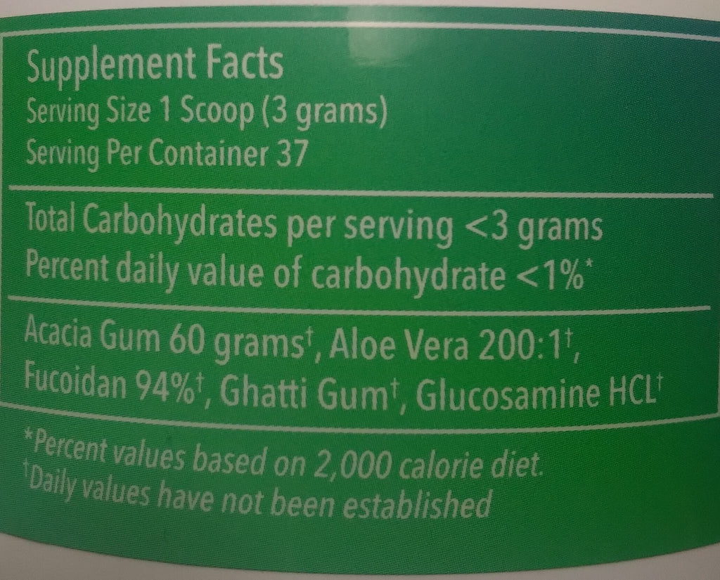 Synergistic formula for digestive health with GlycoVital