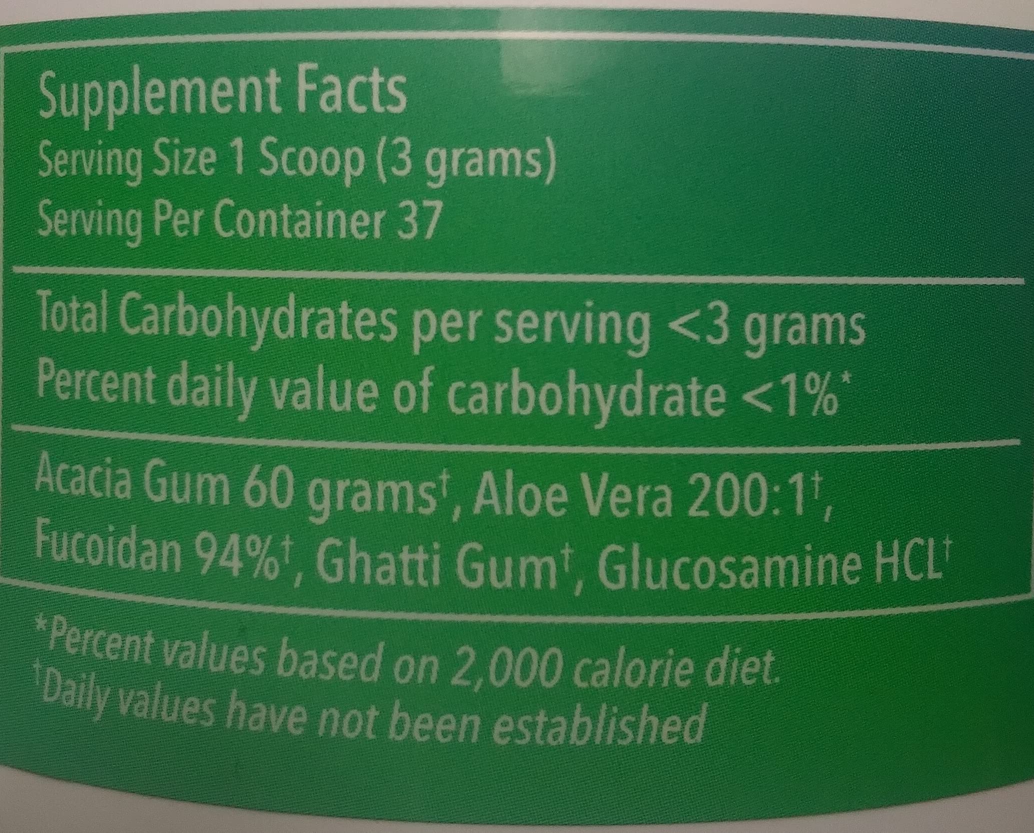 Synergistic formula for digestive health with GlycoVital