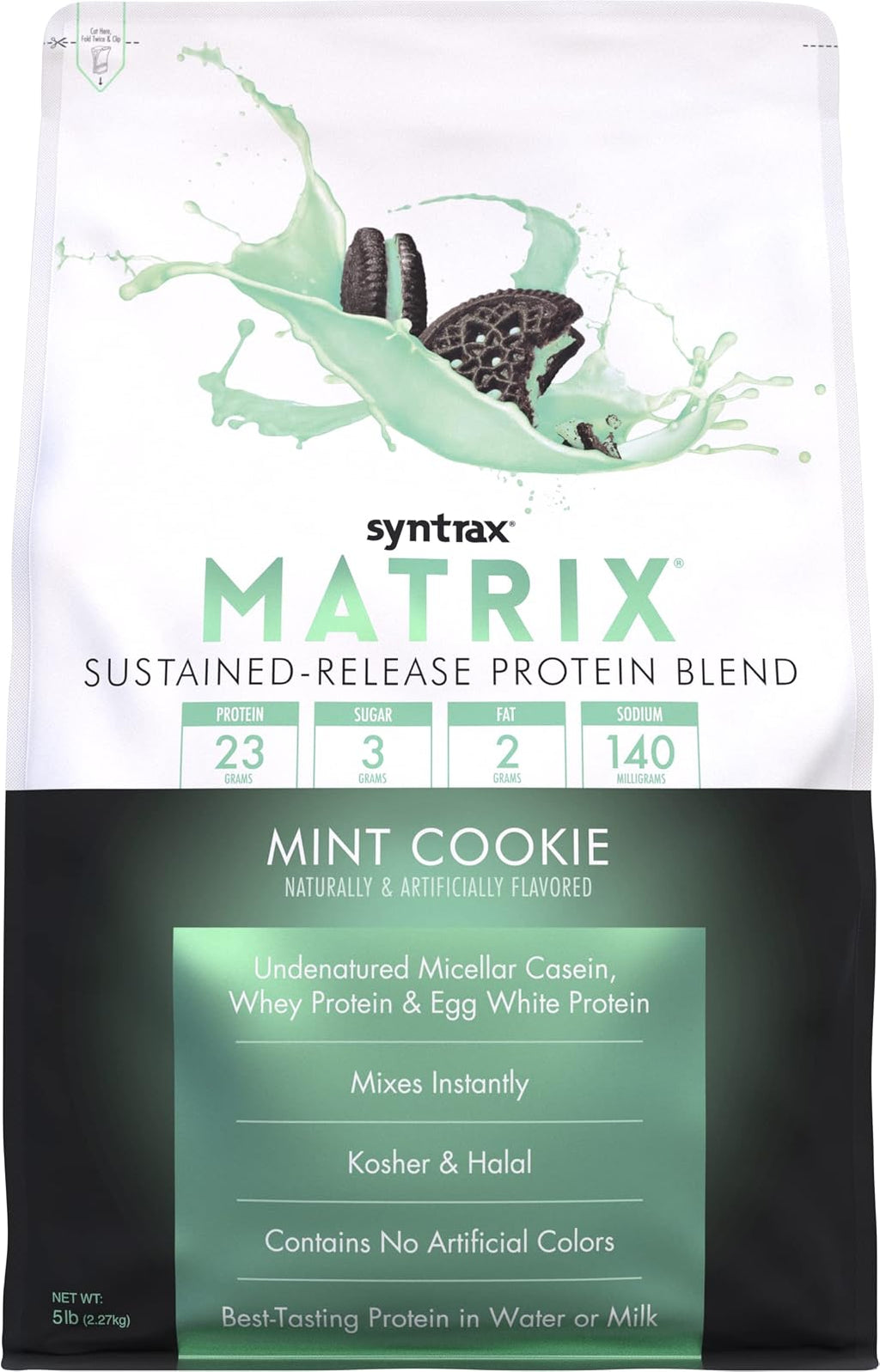 Syntrax Matrix Protein Powder Mint Cookie