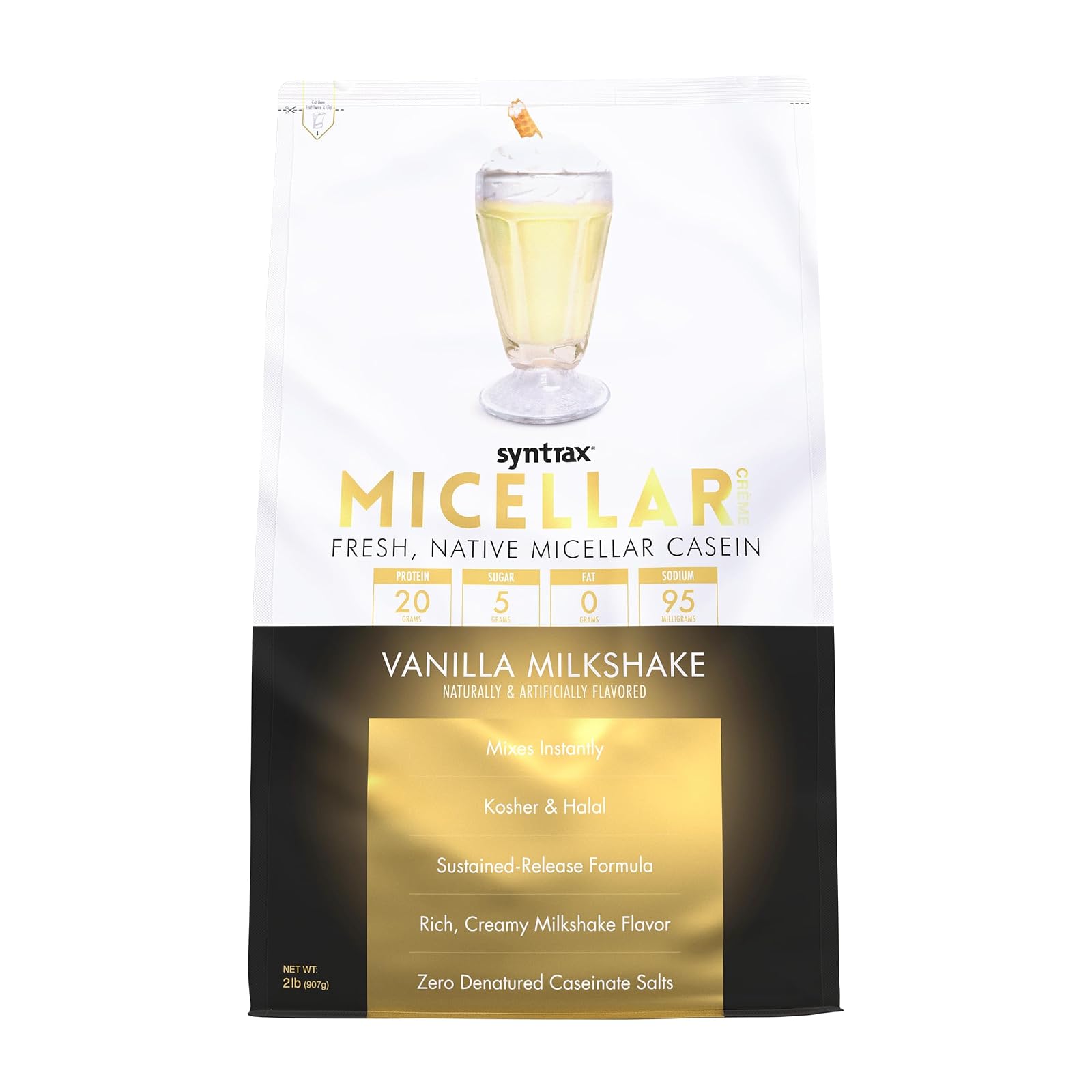 Syntrax Micellar Casein Vanilla Milkshake