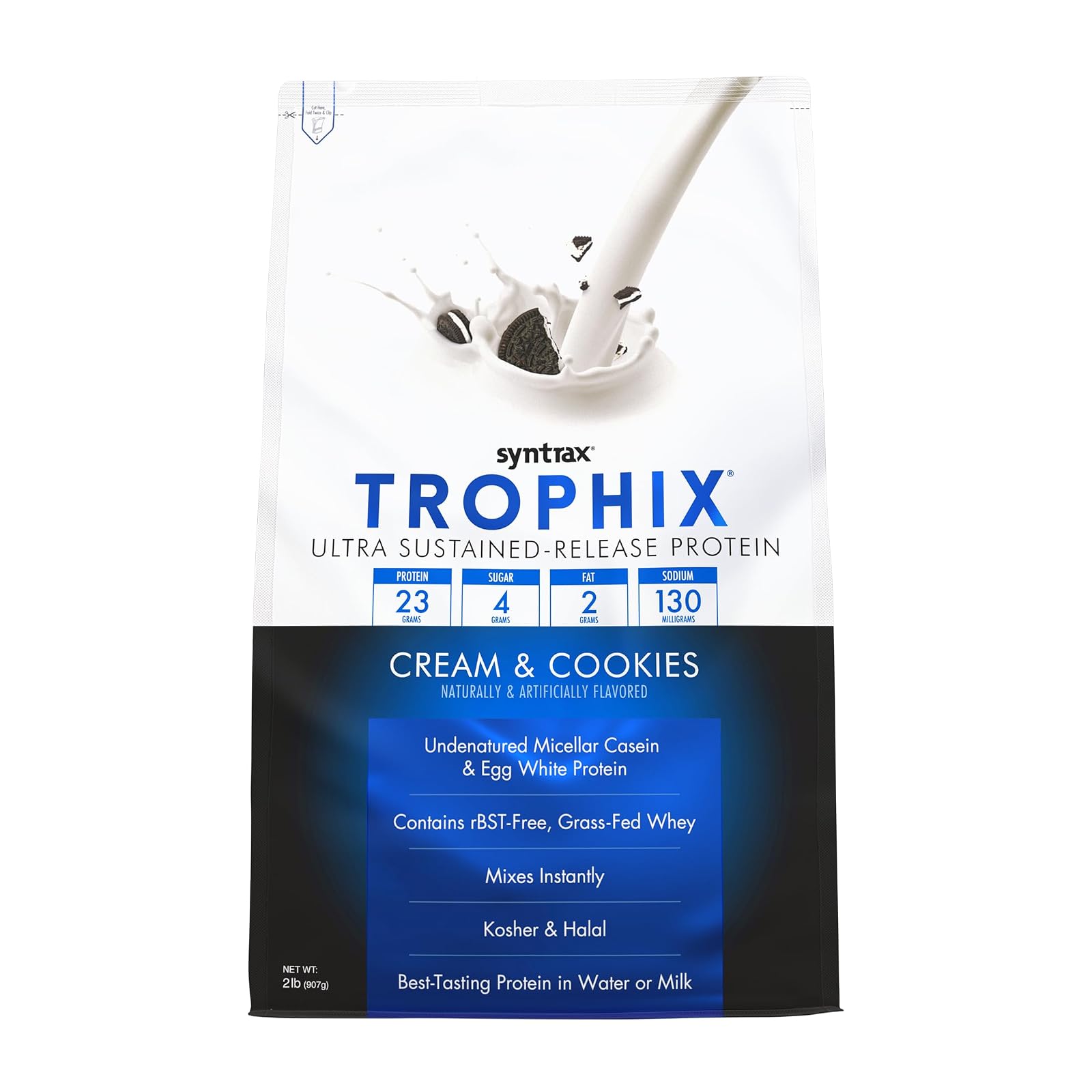 Syntrax Trophix protein blend cookies flavour