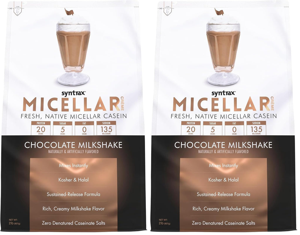 Syntrax whey protein chocolate milkshake