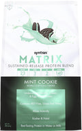 Syntrax whey protein mint cookie flavour