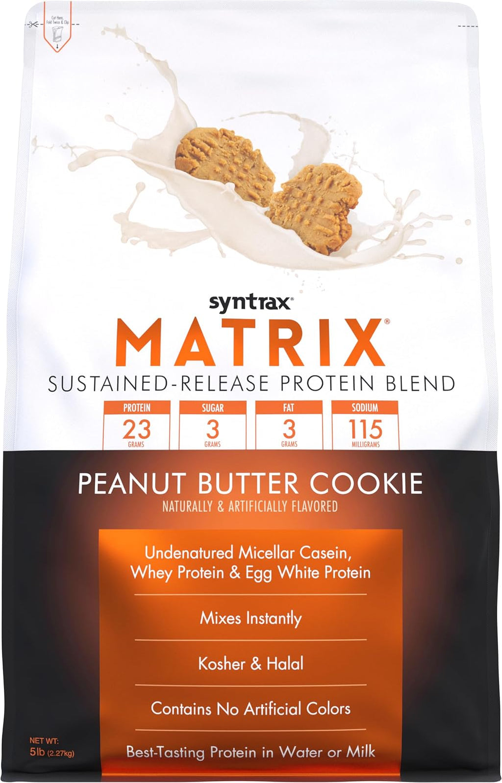 Syntrax whey protein peanut butter cookie