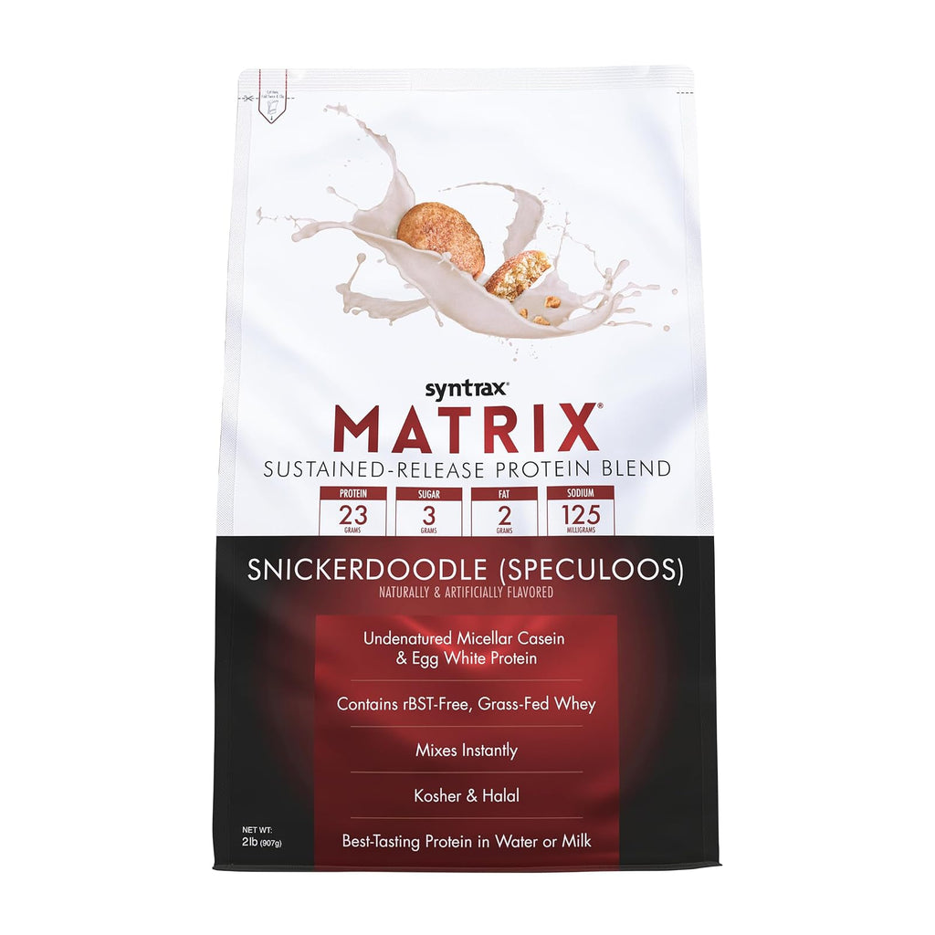 Syntrax whey protein snickerdoodle flavour