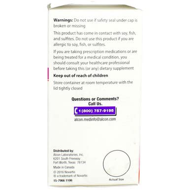 Systane I chewable eye supplements