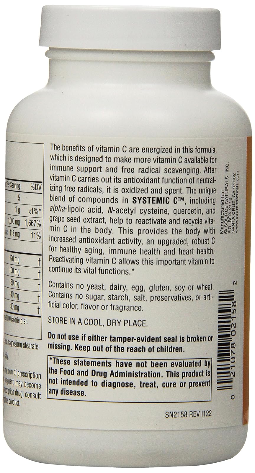 Systemic C 500 mg benefits
