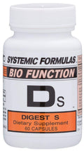 Systemic Formulas Digest S capsules for digestion