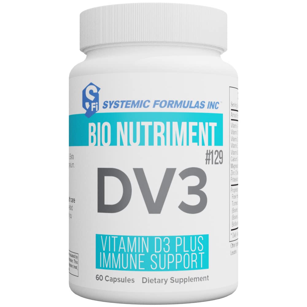 Systemic Formulas vitamin D3 capsules