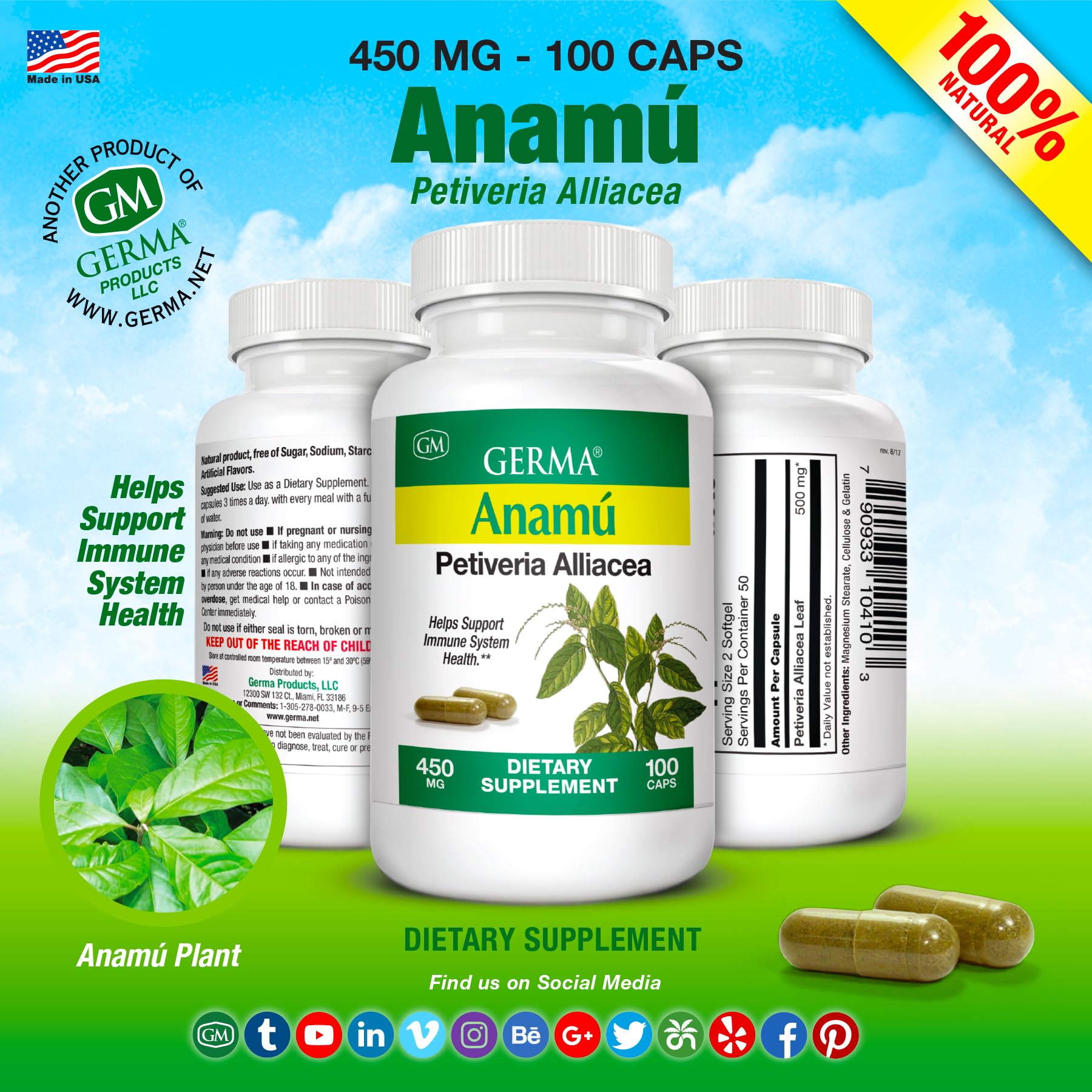 systemic health support with Anamu