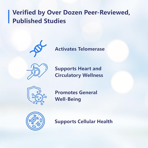 T.A. Sciences telomerase for overall health