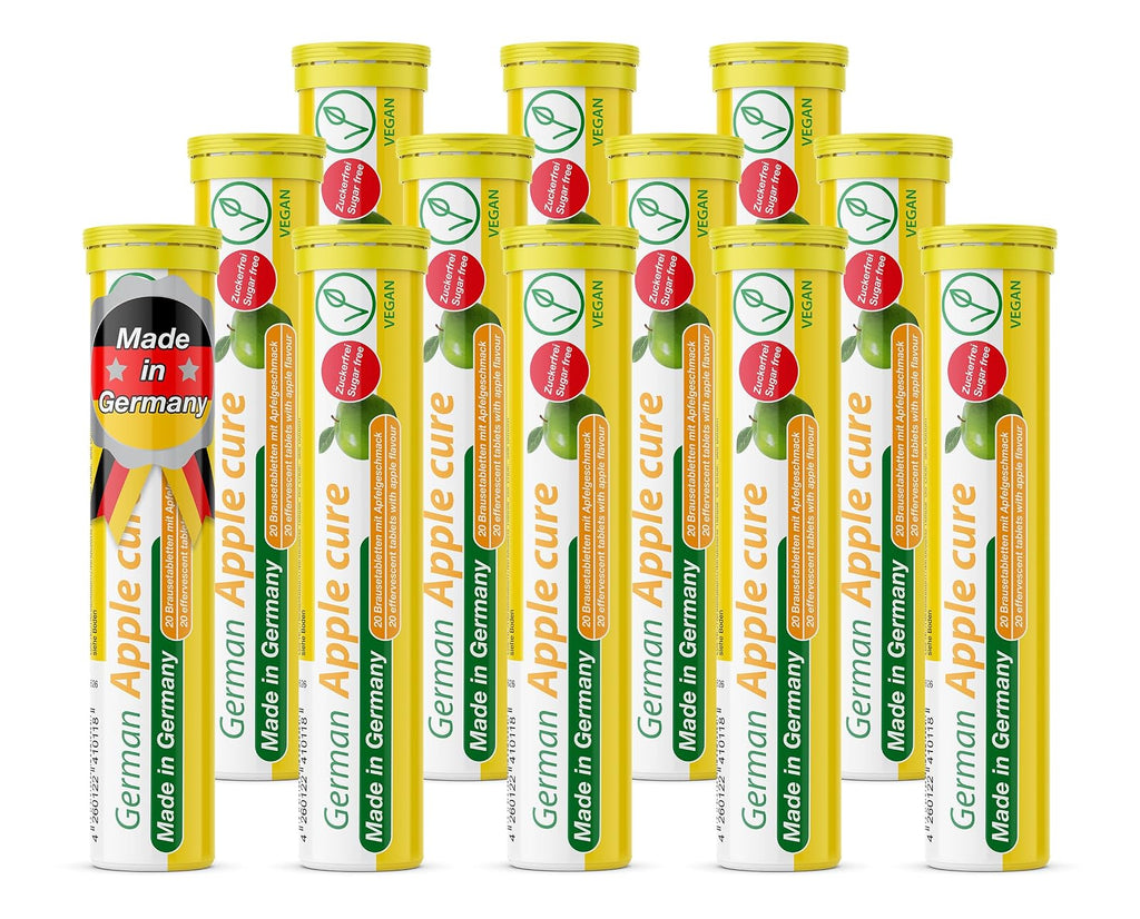 T&D German Apple Cure detox tablets