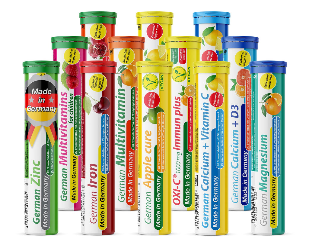 T&D German vegan effervescent tablets