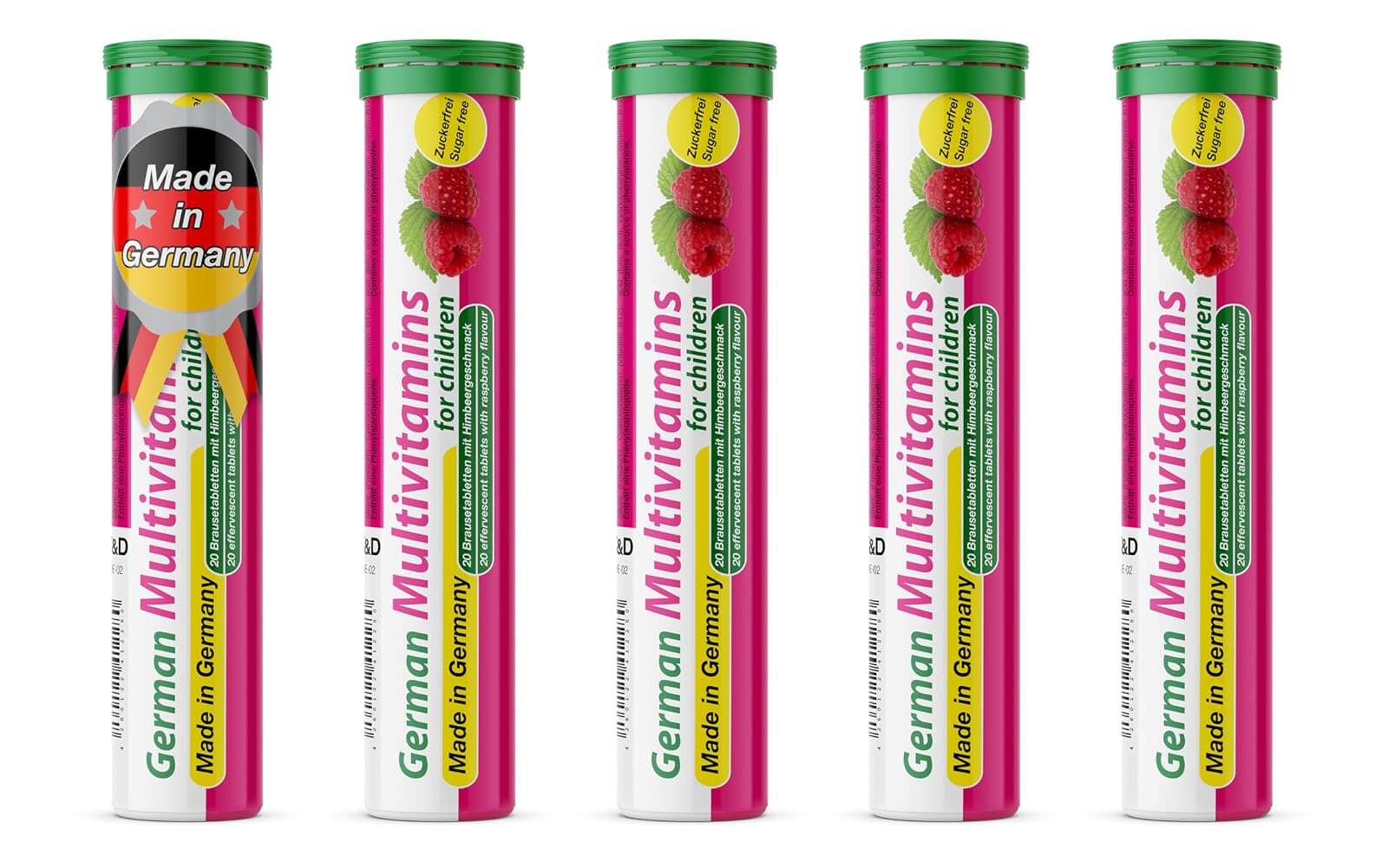T&D kids multivitamin effervescent tablets