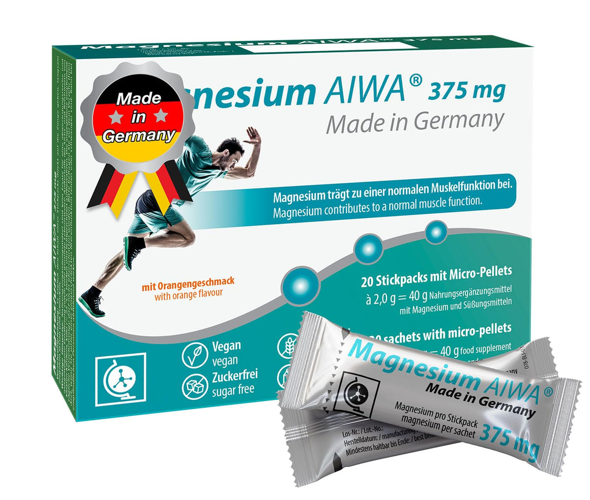 T&D magnesium stickpacks for energy