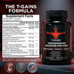 T-GAINS testosterone booster for vitality