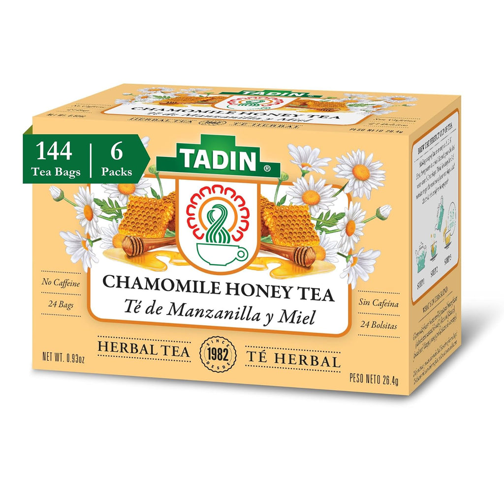 Tadin chamomile honey tea bags