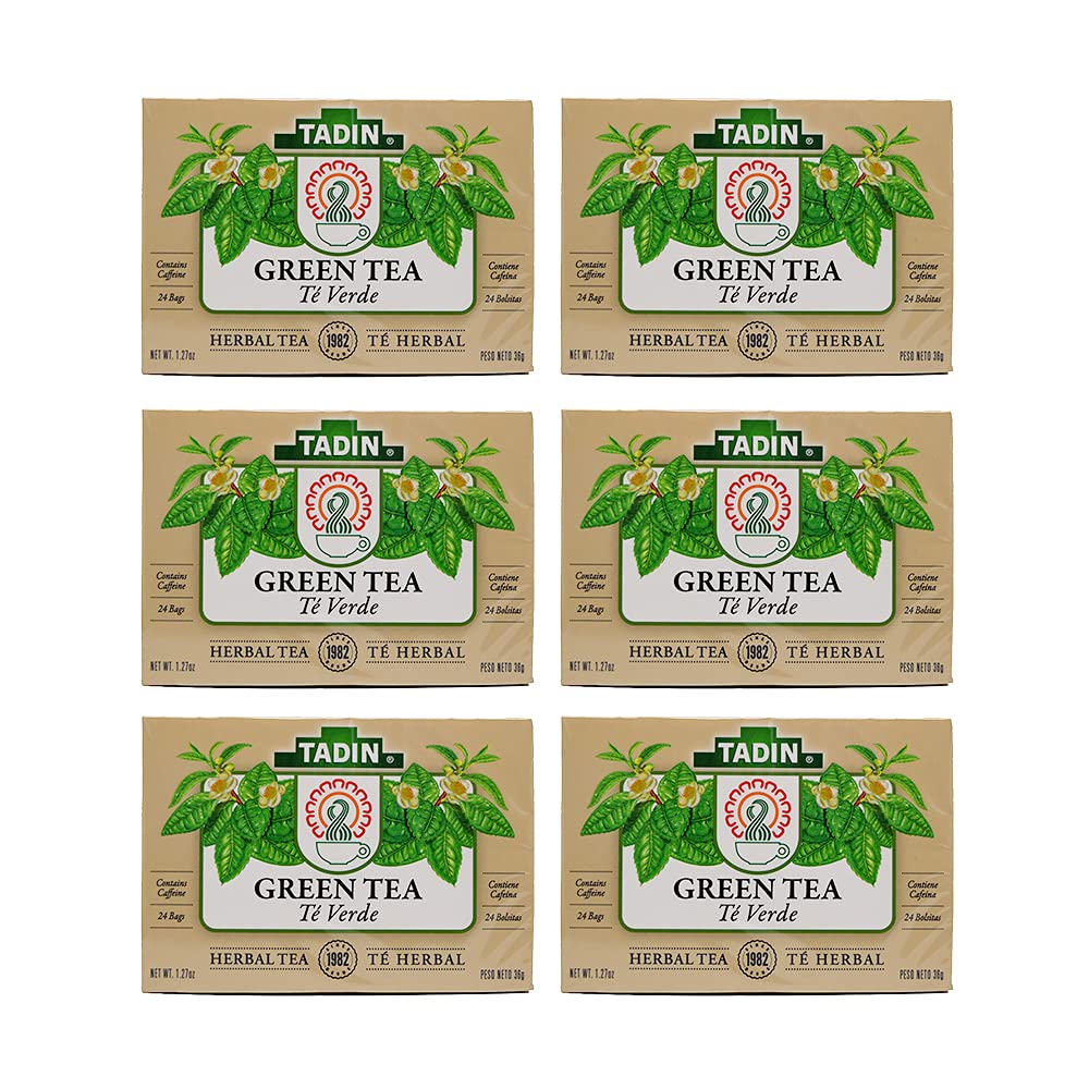 Tadin green tea bags for relaxation