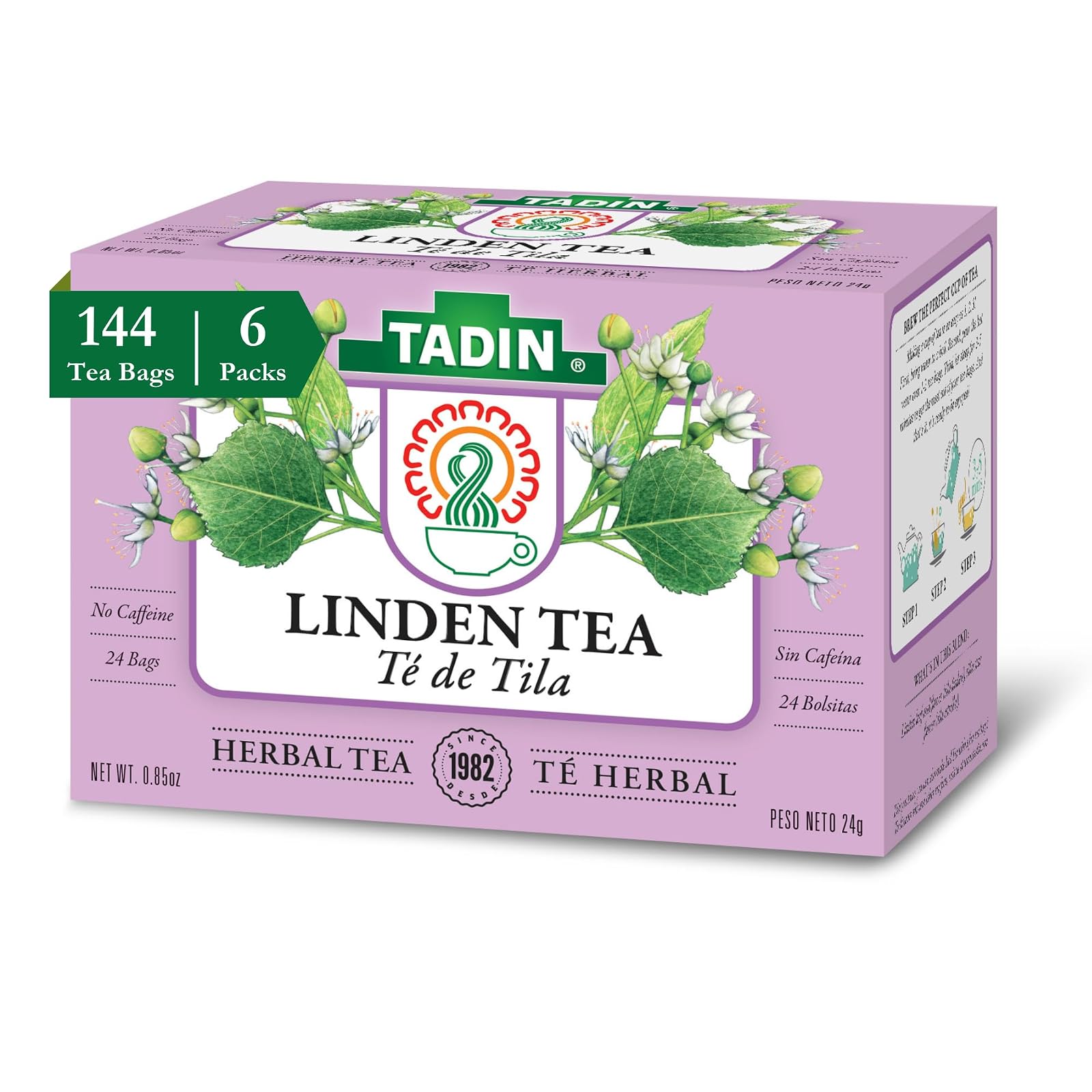 Tadin herbal tea caffeine free