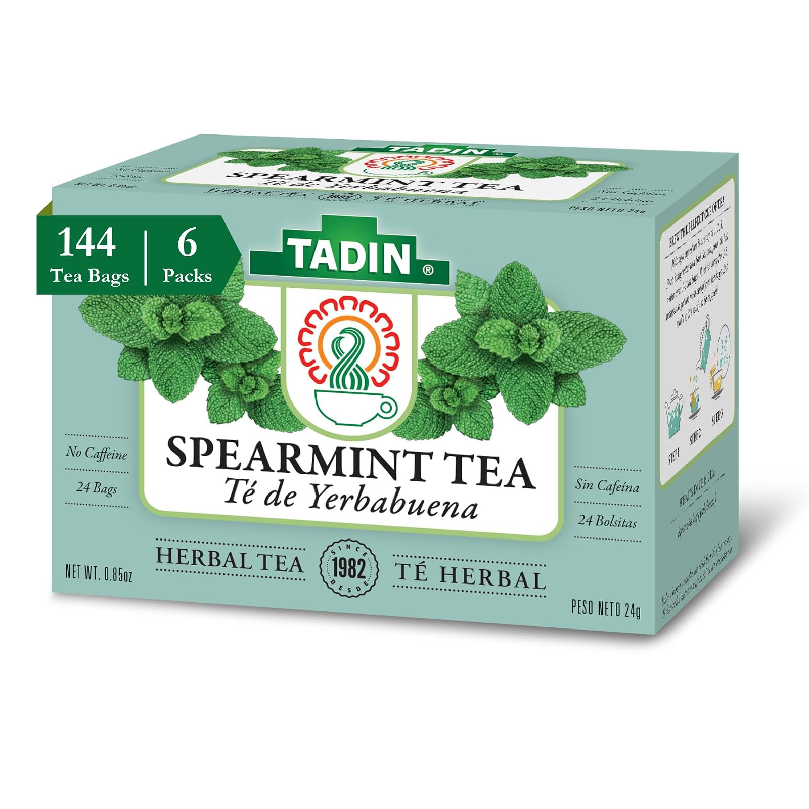 Tadin herbal tea caffeine free