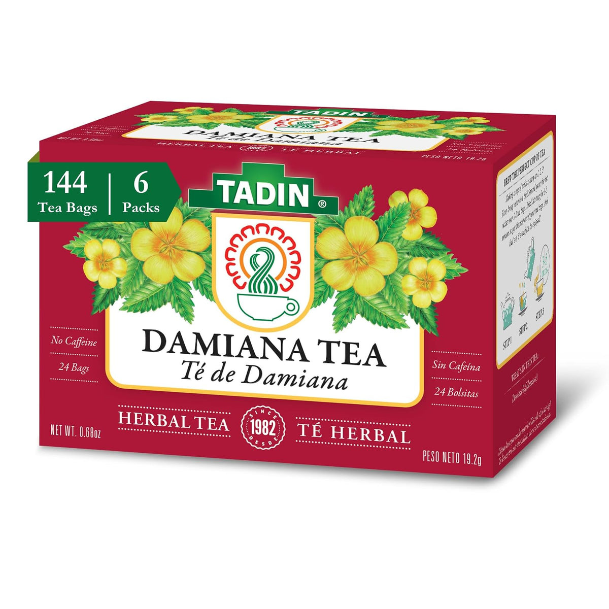 Tadin herbal tea caffeine free