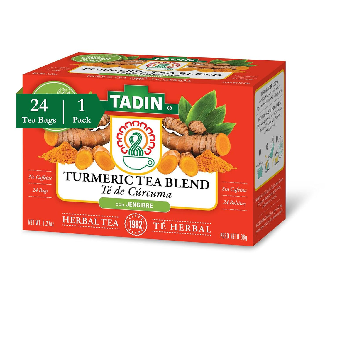 Tadin turmeric tea blend benefits