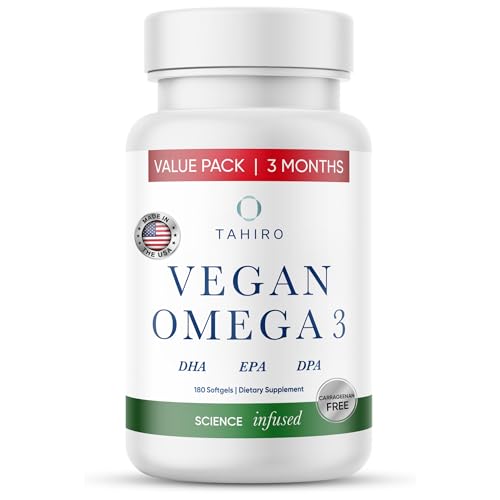 TAHIRO vegan omega 3 softgels
