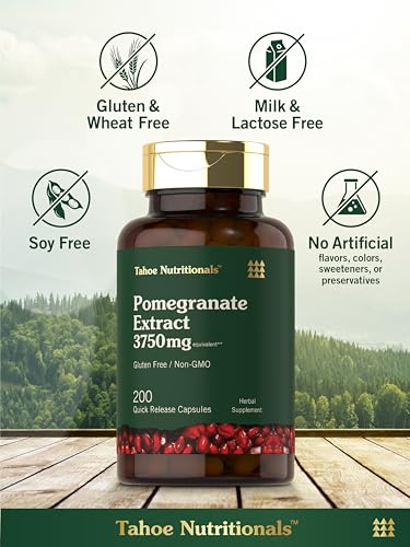 Tahoe Nutritionals gluten free health capsules