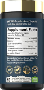 Tahoe Nutritionals magnesium malate capsules